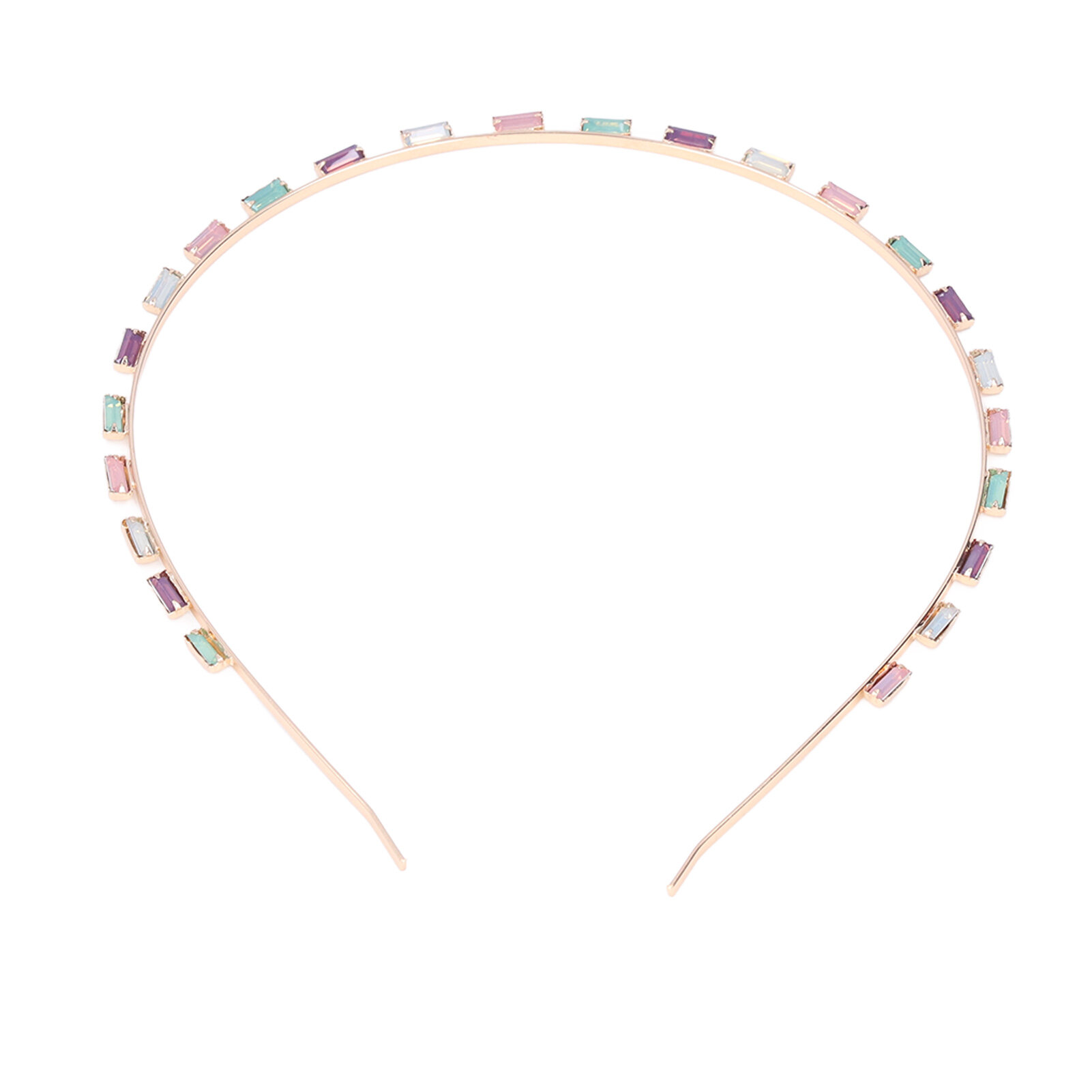 Повязка на голову страза Хорошая эластичность Комфортно носить блестящие красивые практические красочные красовые аксессуары для волос, красочные 712