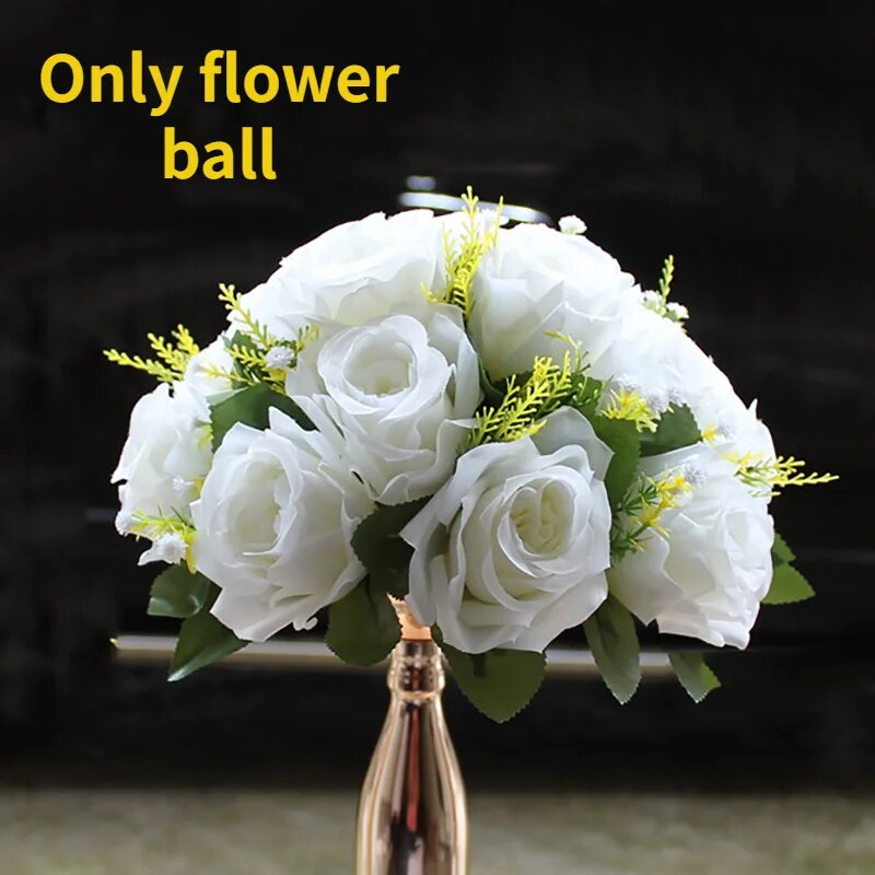 Свадебная подставка для цветов, Белый