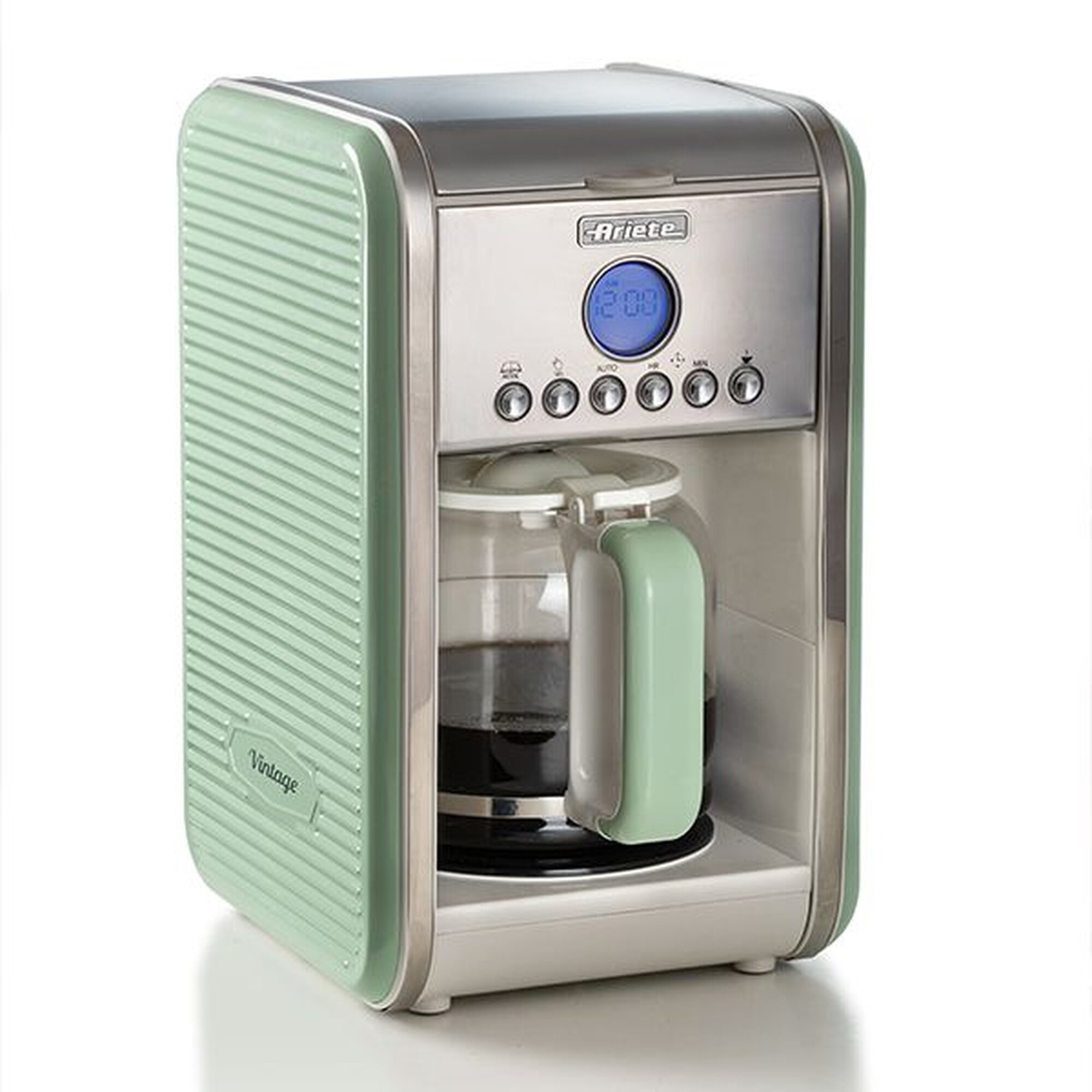 Капельная кофемашина Ariete 1342/04 Vintage 960 Вт, 1.5 л цвет зеленый