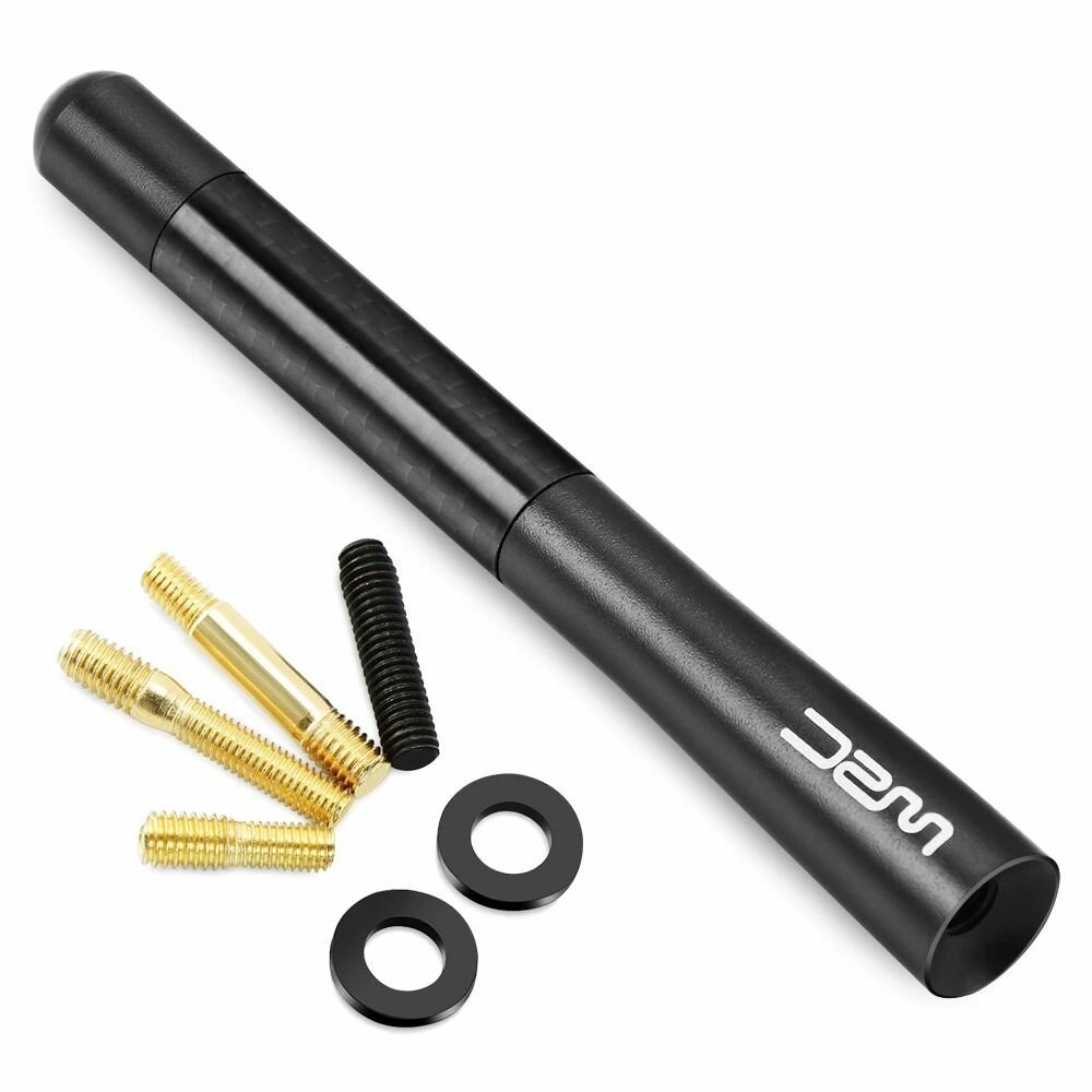 Короткая радиоантенна из углеродного волокна 12 см для Kia Sportage Cerato Optima k5 Rio Carens Rondo Cee'd Picanto k2 Soul Sorento