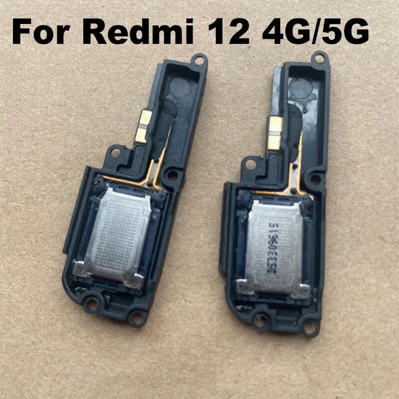 Громкоговоритель для Xiaomi Redmi 12, громкоговоритель, звуковой сигнал, модуль, гибкий кабель, запасные части для смартфона, 4G