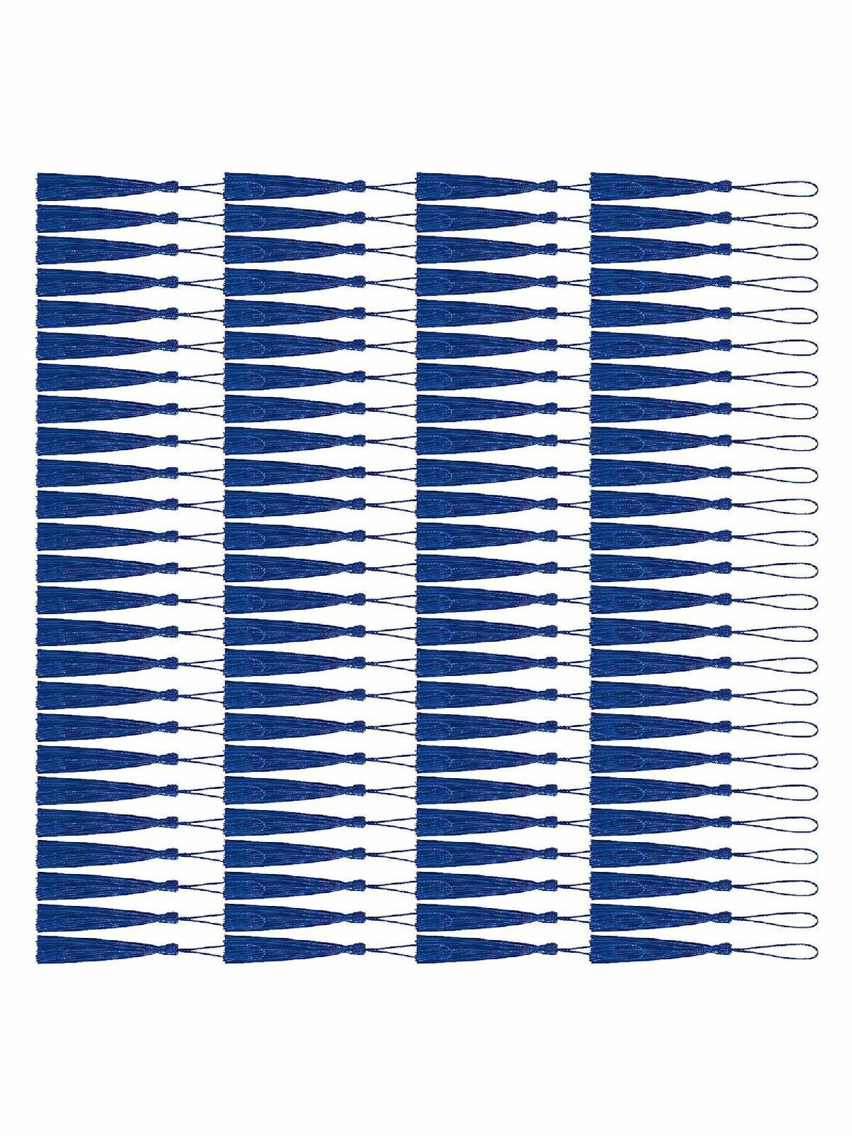 Набор для шитья одежды, Маленькие висячие ушки с кисточками-королевский синий