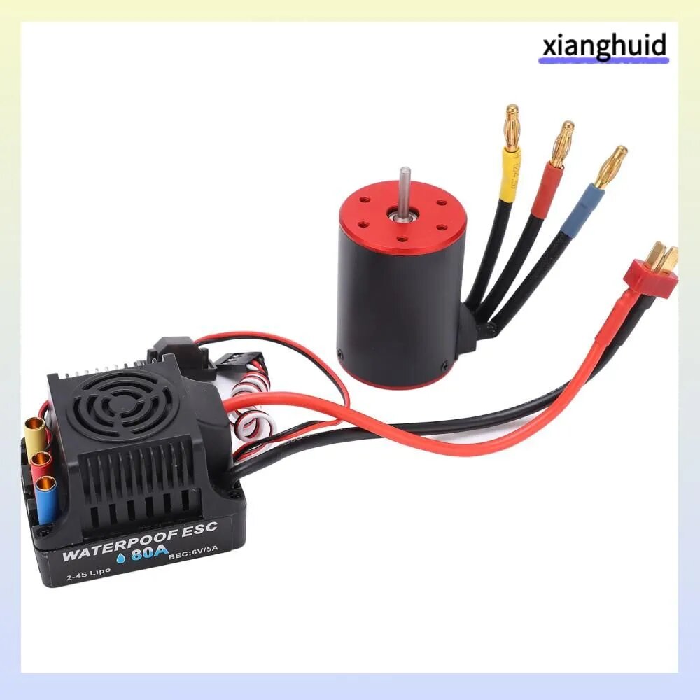 Набор ESC 80A и бесщеточный мотор 3650, надежный, для RC гоночных машин