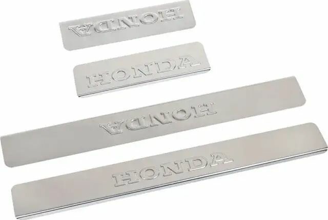 Накладки порогов "ладья" хром Honda Civic сед. 4D (2006-)