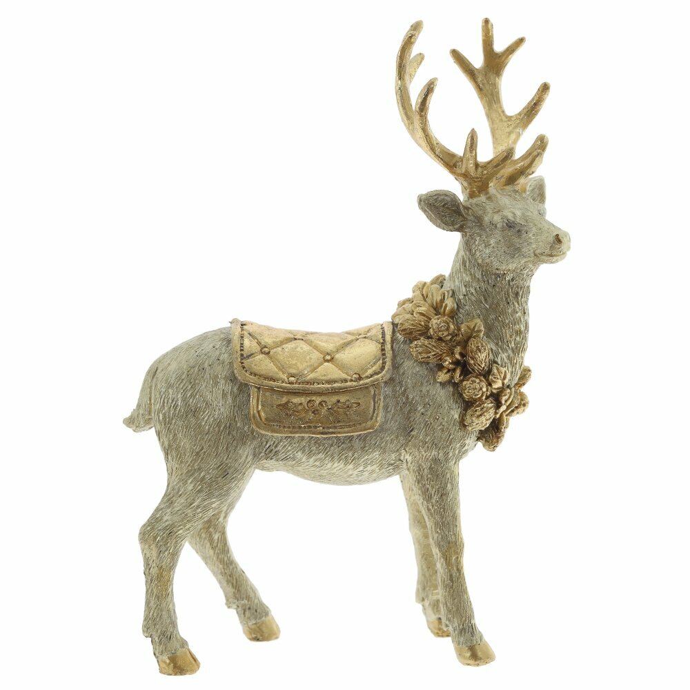 Фигурка декоративная "Олень", L14 W4 H21 см