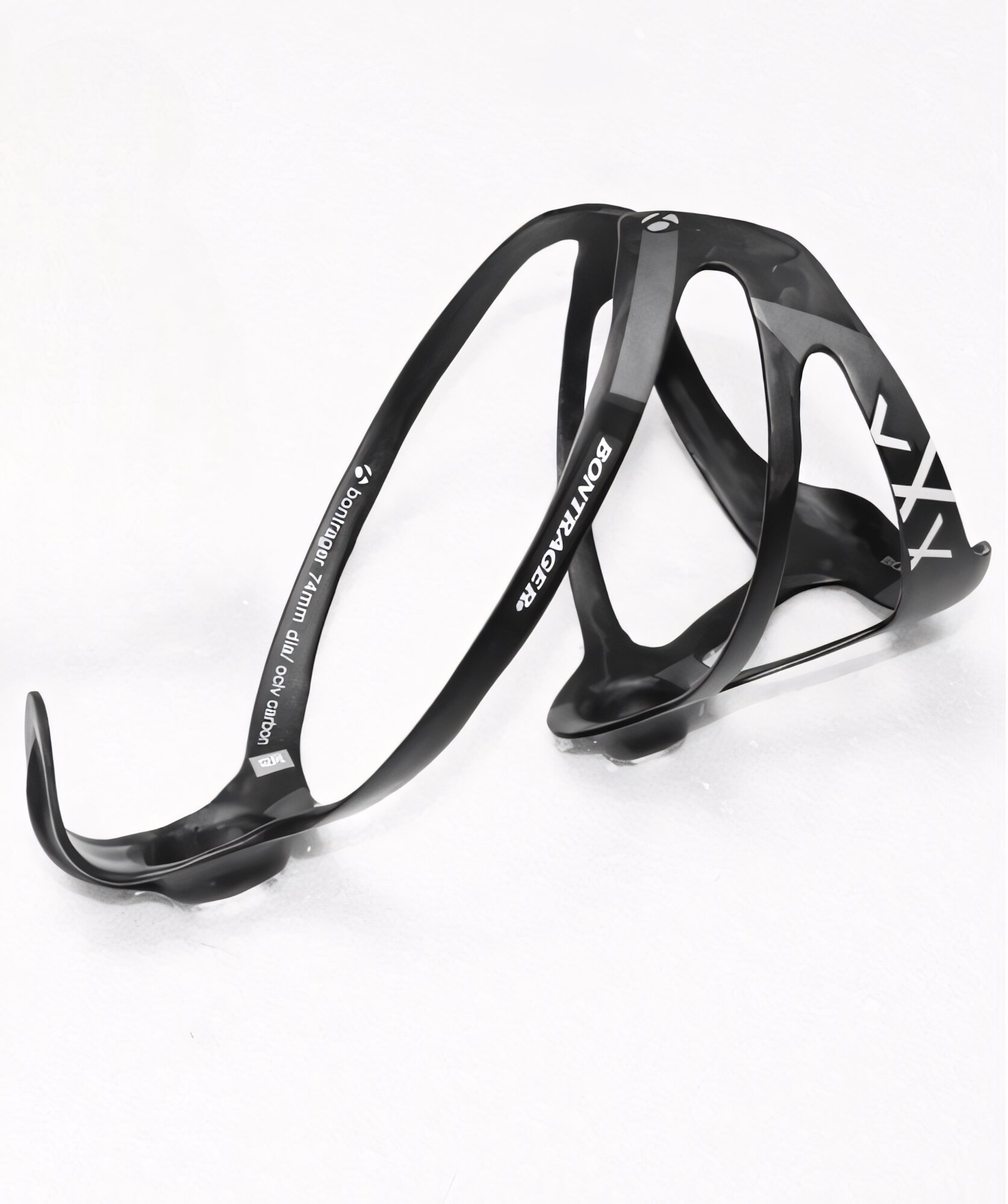 Флягодержатель Bontrager для велосипеда, углеродное волокно, черный