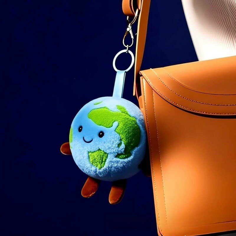 Cute plush keychain with ultra soft material for kids room decor