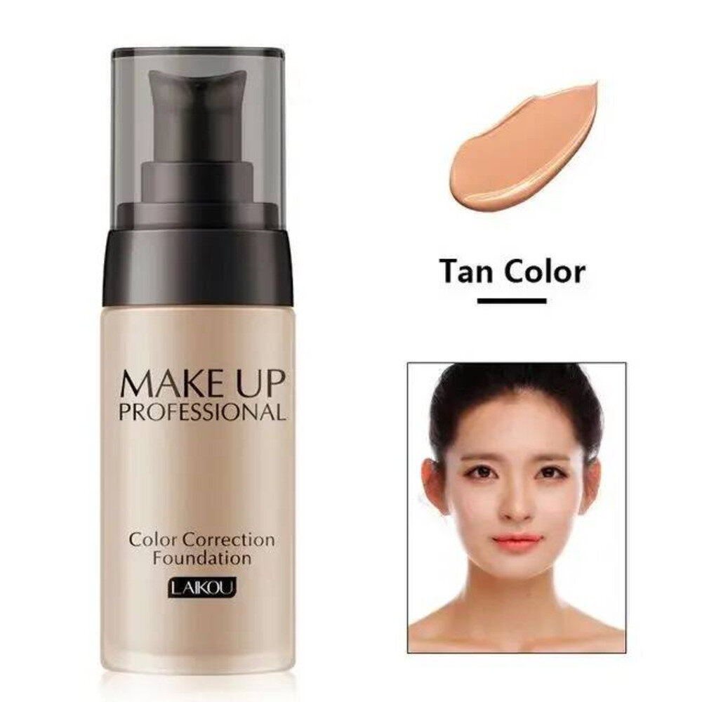LAIKOU Makeup Base Face Liquid Foundation BB Cream Concealer Waterproof Maquiagem Makeup 40 г