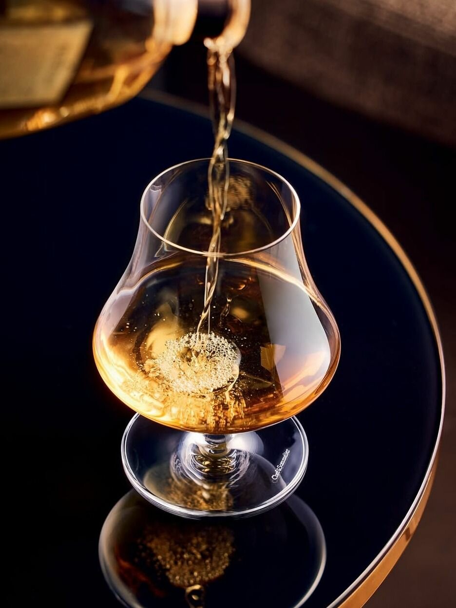 Бокалы, подарочный набор для бренди Chef&Sommelier "Опен ап Спиритс" 2 шт, 390 мл. Хрустальное стекло, для бренди, виски, коньяка, коктейлей. Франция