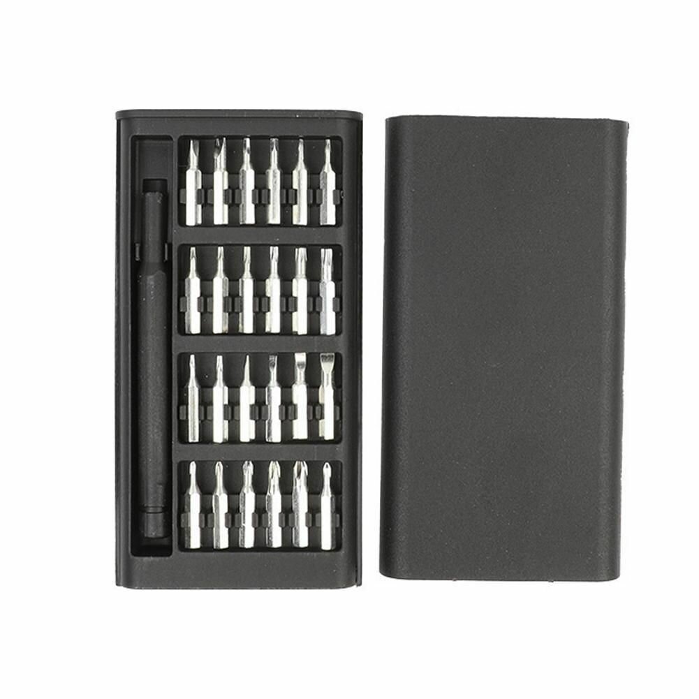 Набор отверток для точных работ в кейсе 24 в 1 / Набор отверток для дома и ремонта телефона, ноутбука, компьютера, очков, часов