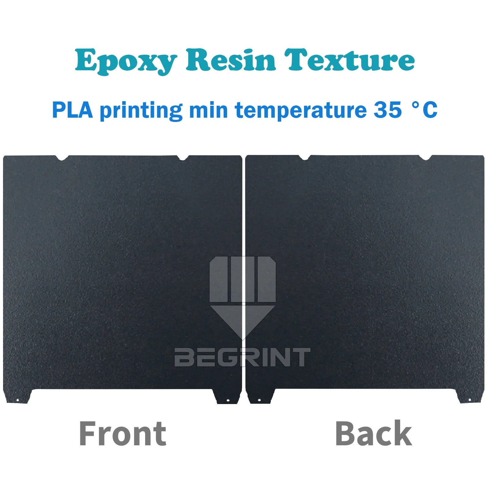 Пластина для 3D-принтера PEI 235x235 мм, Epoxy Resin