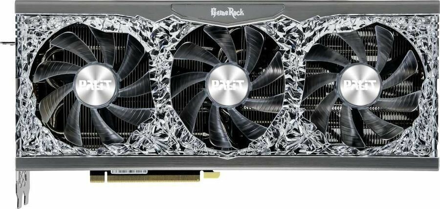 Видеокарта PALIT GeForce RTX 3070 PA-RTX3070 GAMEROCK 8G V1 LHR (ne63070019p2-1040g) - PCI-E 4.0, 8 ГБ, GDDR6, 256 бит, HDMI, DisplayPort х3, GPU 1500 МГц