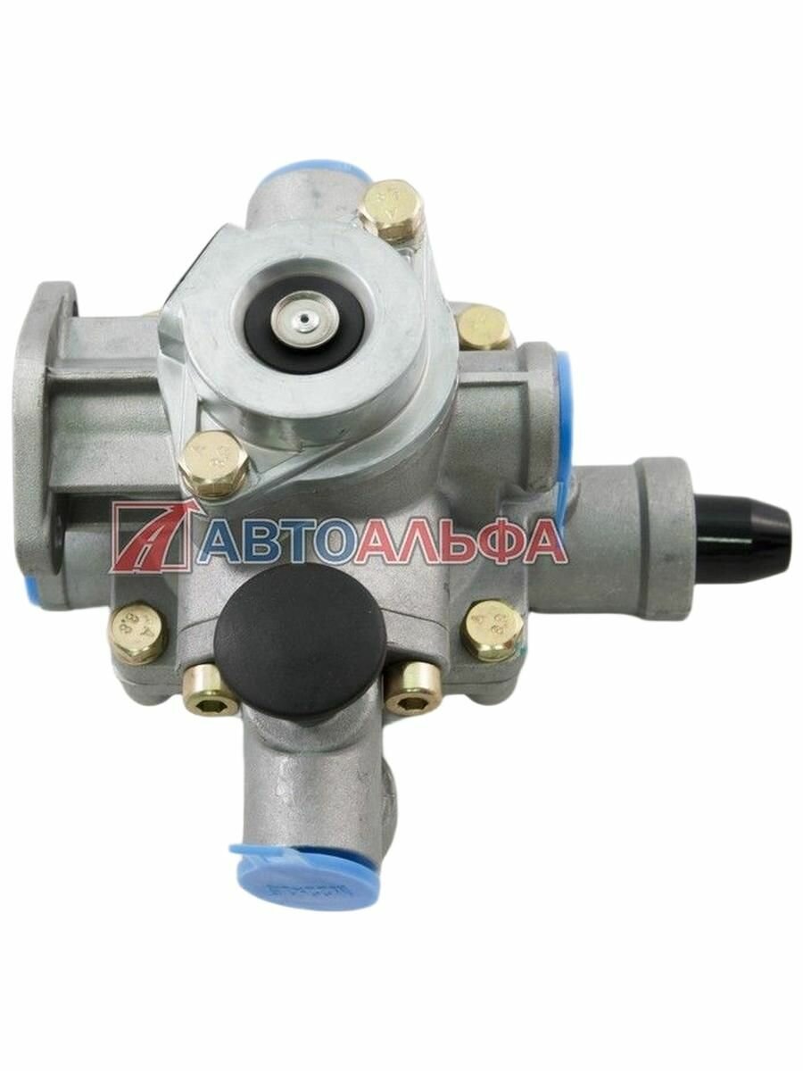 Воздухораспределитель тормозов полуприцепа в сборе с краном SORL