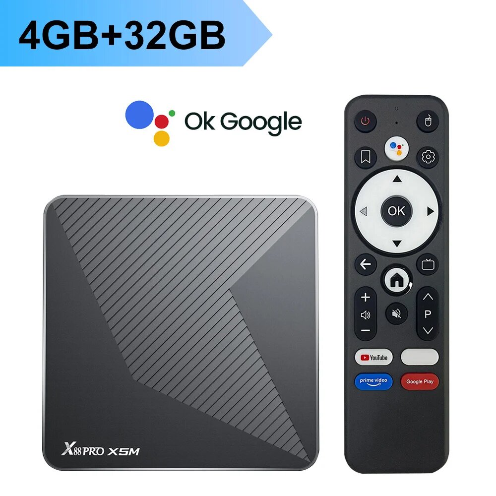 VONTAR X88 Pro X5M ТВ-бокс Android 14