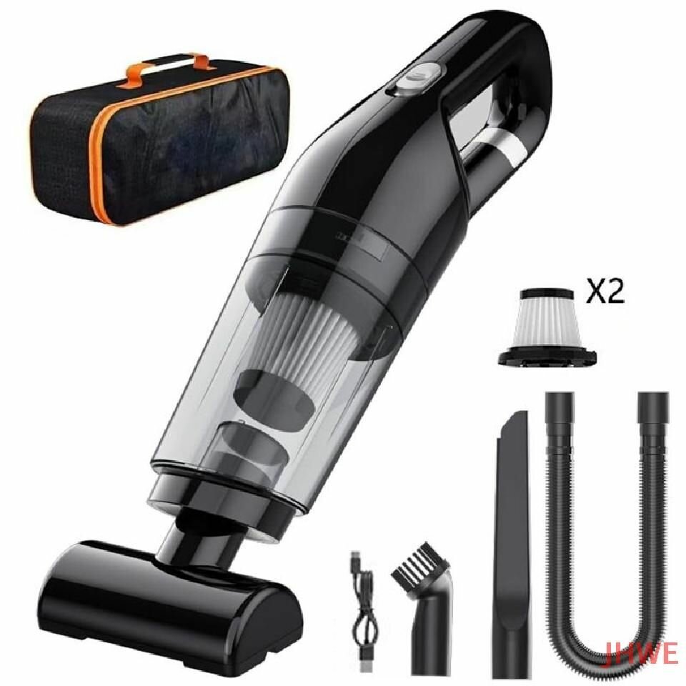 Паровой пылесос с беспроводной зарядкой,220, черный,10000PA