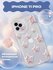 Чехол на Apple iPhone 11 Pro / Айфон 11 про с принтом pink stars