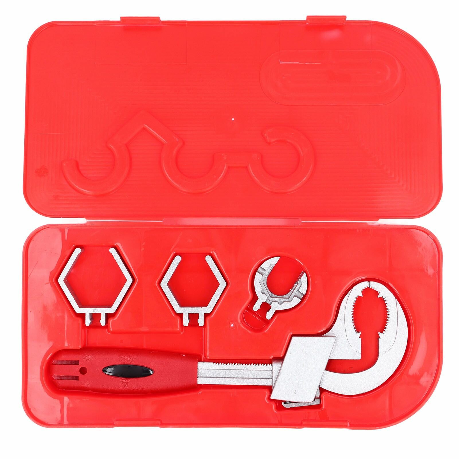 Ключ для раковины, регулируемый, с 3 патронами