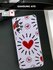 Чехол на Samsung Galaxy A73 / Самсунг Галакси А73 с принтом "Бордовые сердца пат...