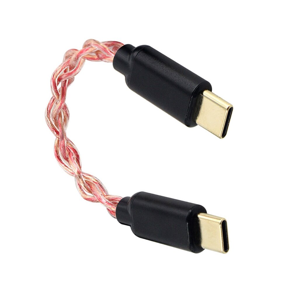 Усилитель для наушников HIFI Звуковой Адаптер Для наушников USB Type C К Type C