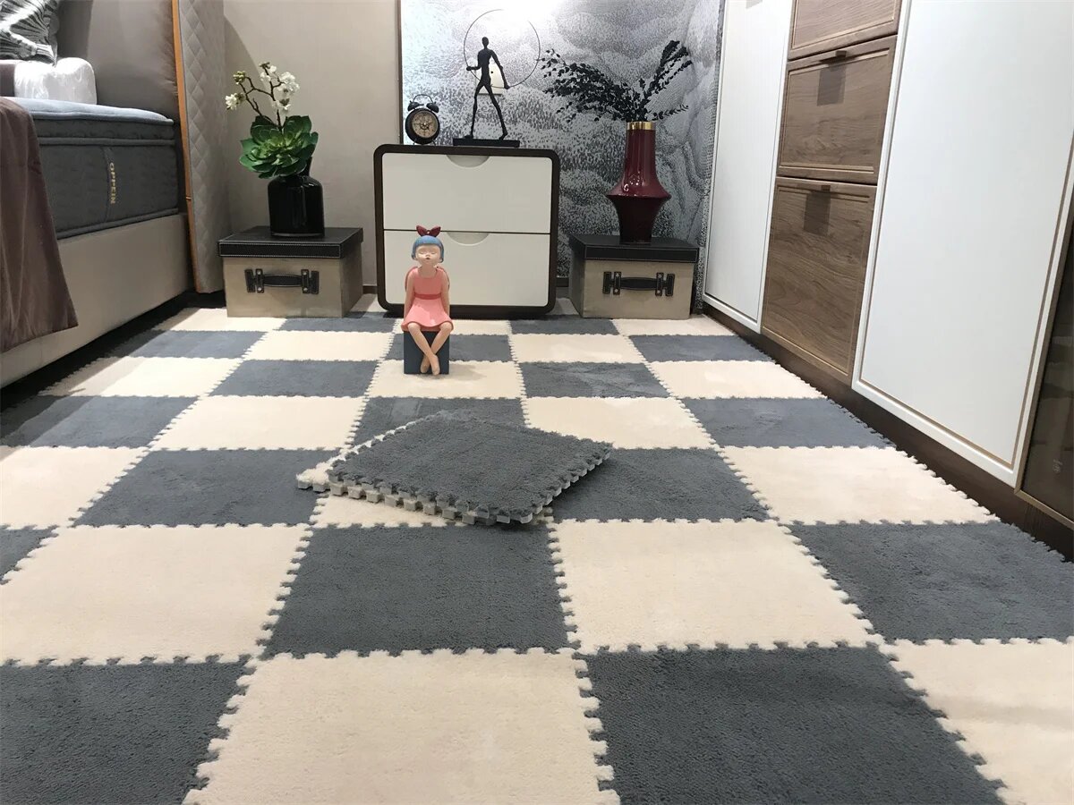 Детский мягкий ковер DHDH 4 шт. 1cm-20pcs, J-D