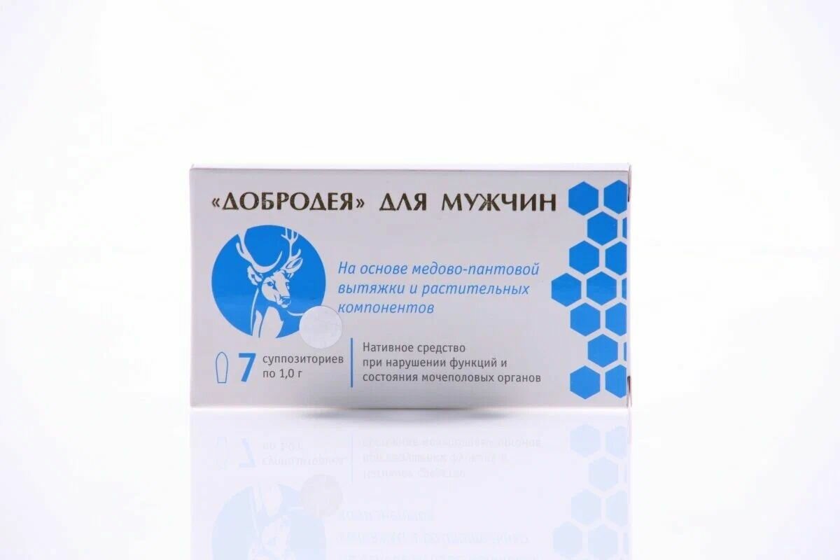 Средство для интимной гигиены Добродея для мужчин № 7, противовоспалительное, болеутоляющее, противогрибковое