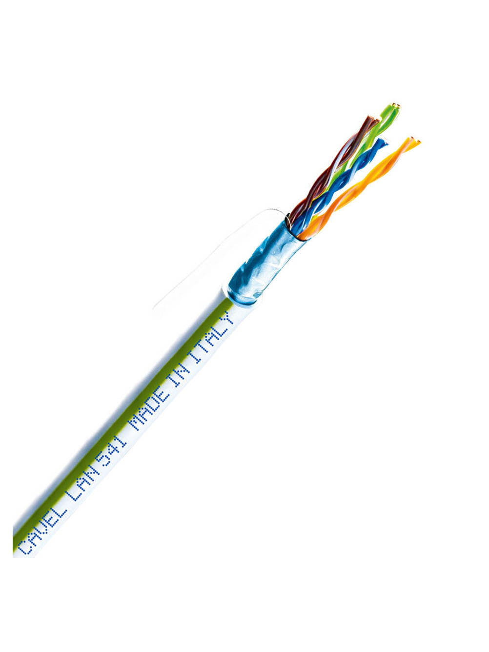 Интернет-кабель (витая пара) FTP CAT5e LAN 541 4х2х0,51 мм экранированный (300 м)