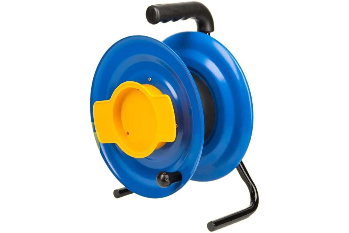 Газон Удлинитель МПП металлическая катушка d 240 без провода и розетки для улицы