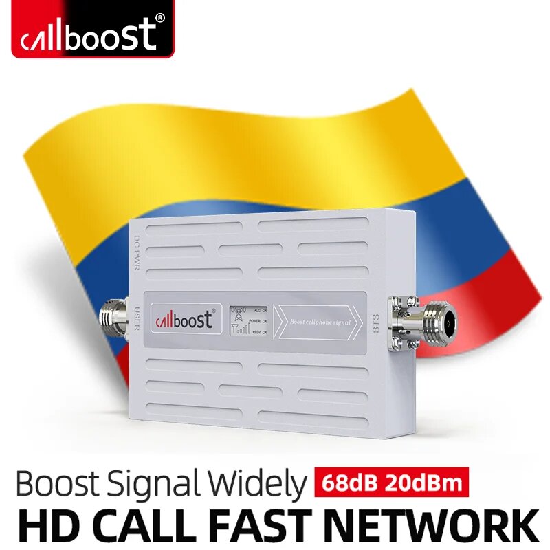 Callboost 4G LTE B5 Сотовая сеть Телефонная сеть Трансивер 850 МГц Усилитель сотового телефона Ретранслятор 68 дБ 20 дБ Усилитель сигнала