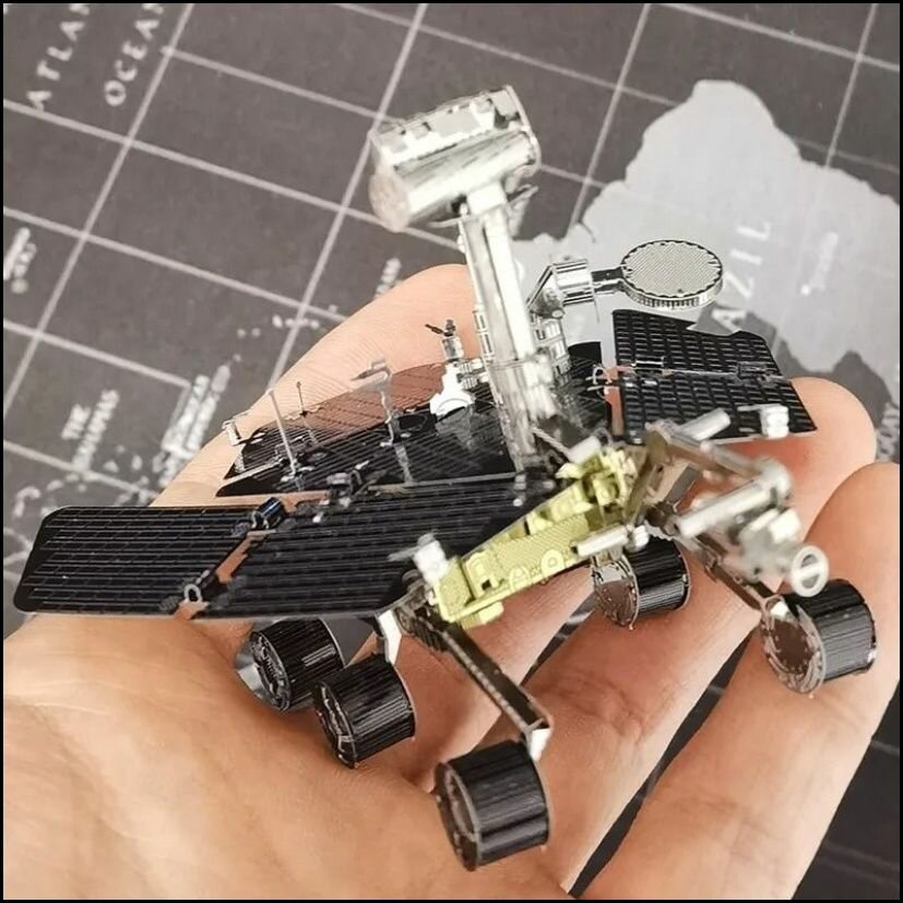 Марсоход марсоход 3D металлическая головоломка ручная сборка модель