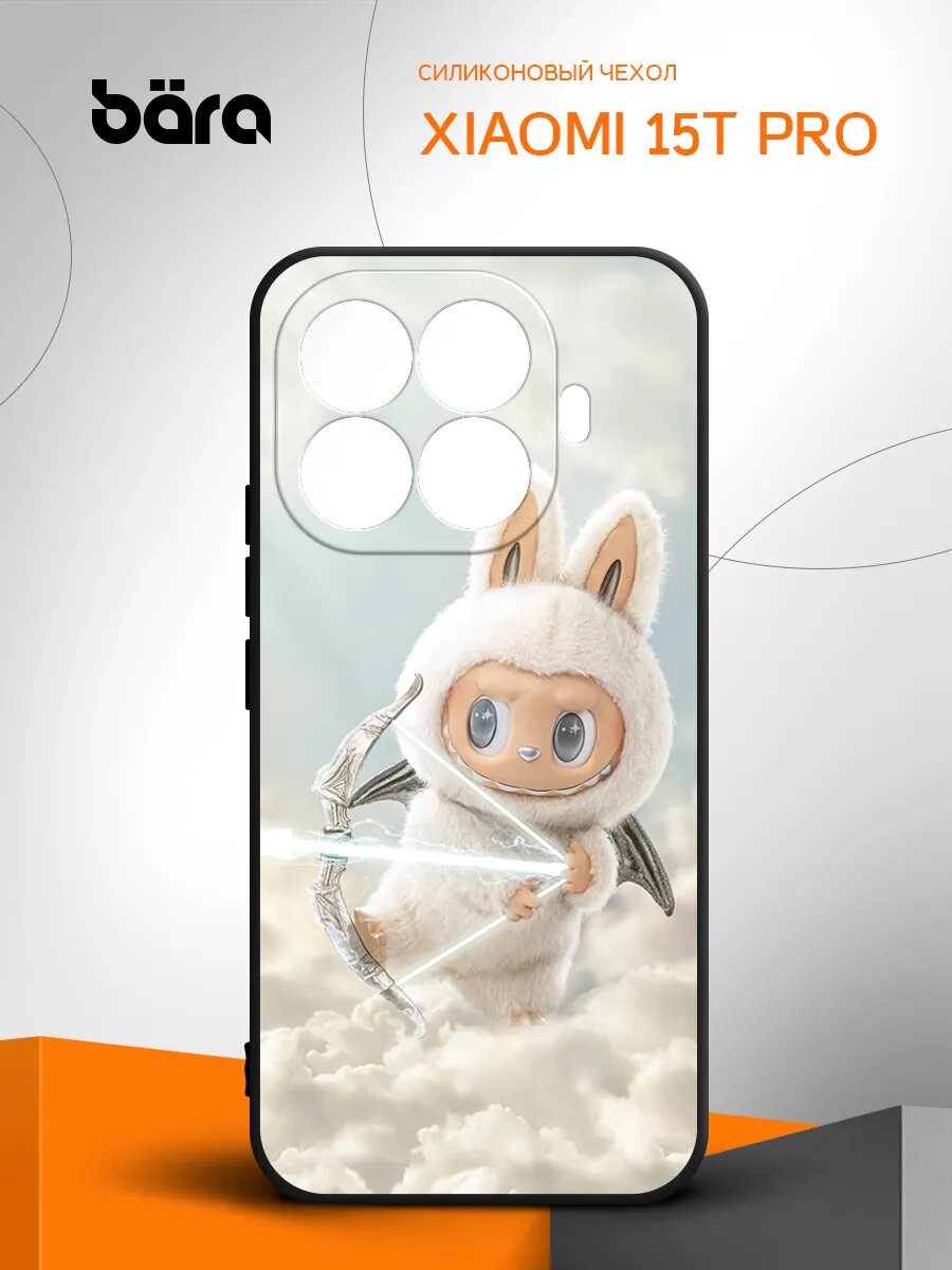 Чехол на Xiaomi 15T Pro, Сяоми 15Т Про, силиконовый, накладка, с рисунком