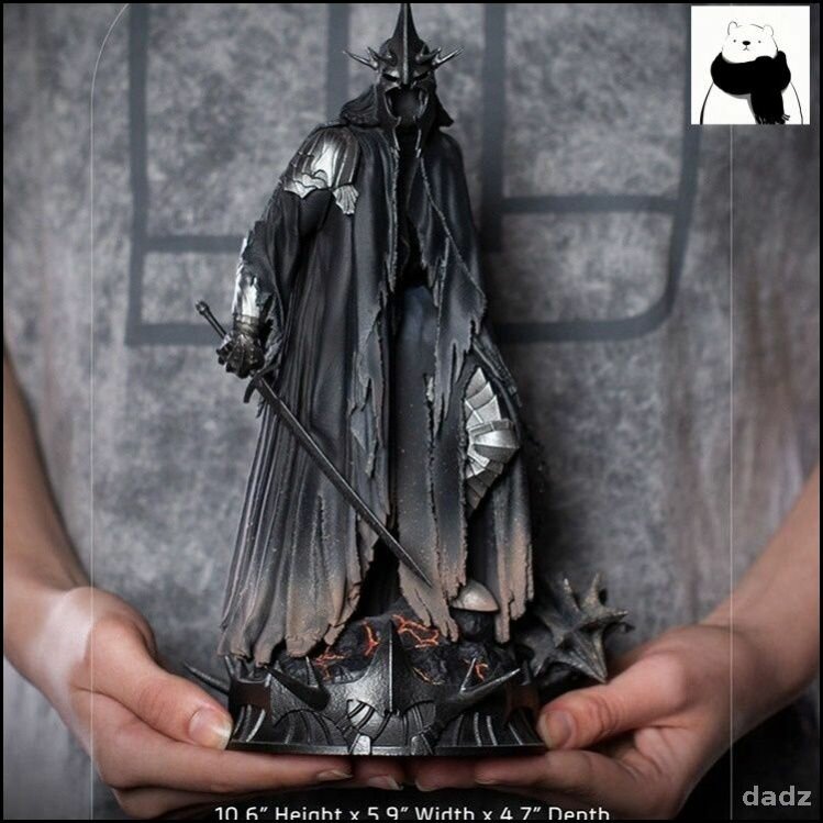 Iron Studios-Все IP, Фигурка Властелин Колец Король-чародей Ангмара / Lord of the Rings Witch-king of Angmar (26см)