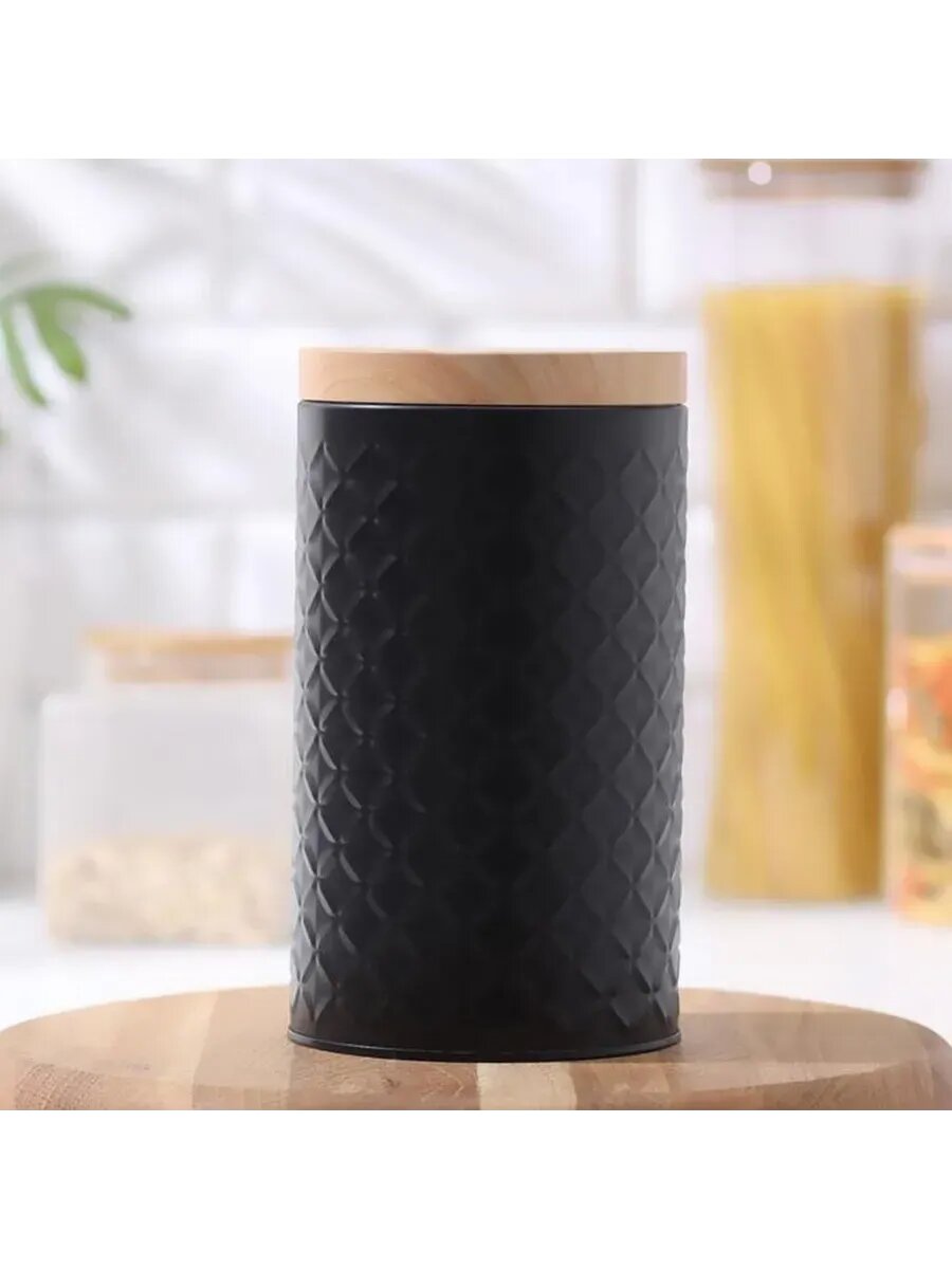 Элегантный контейнер для круп и специй 1,5 л