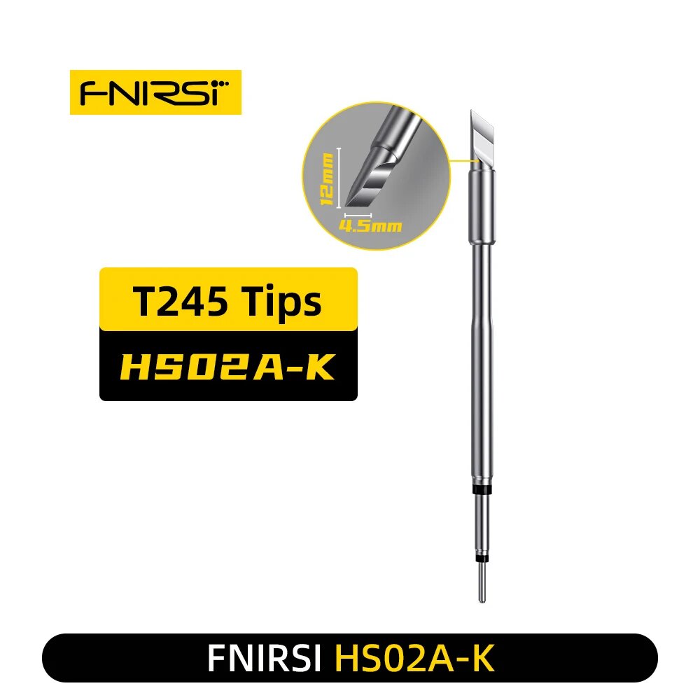 Сменные насадки для паяльной станции FNIRSI HS02 HS02A-K