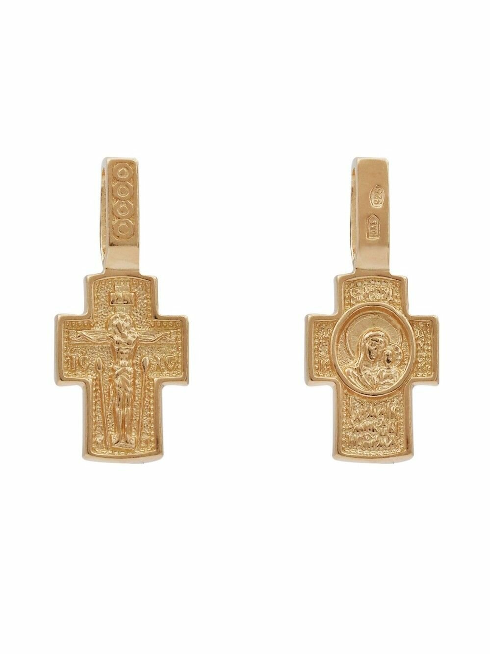 Крестик, серебро, 925 проба