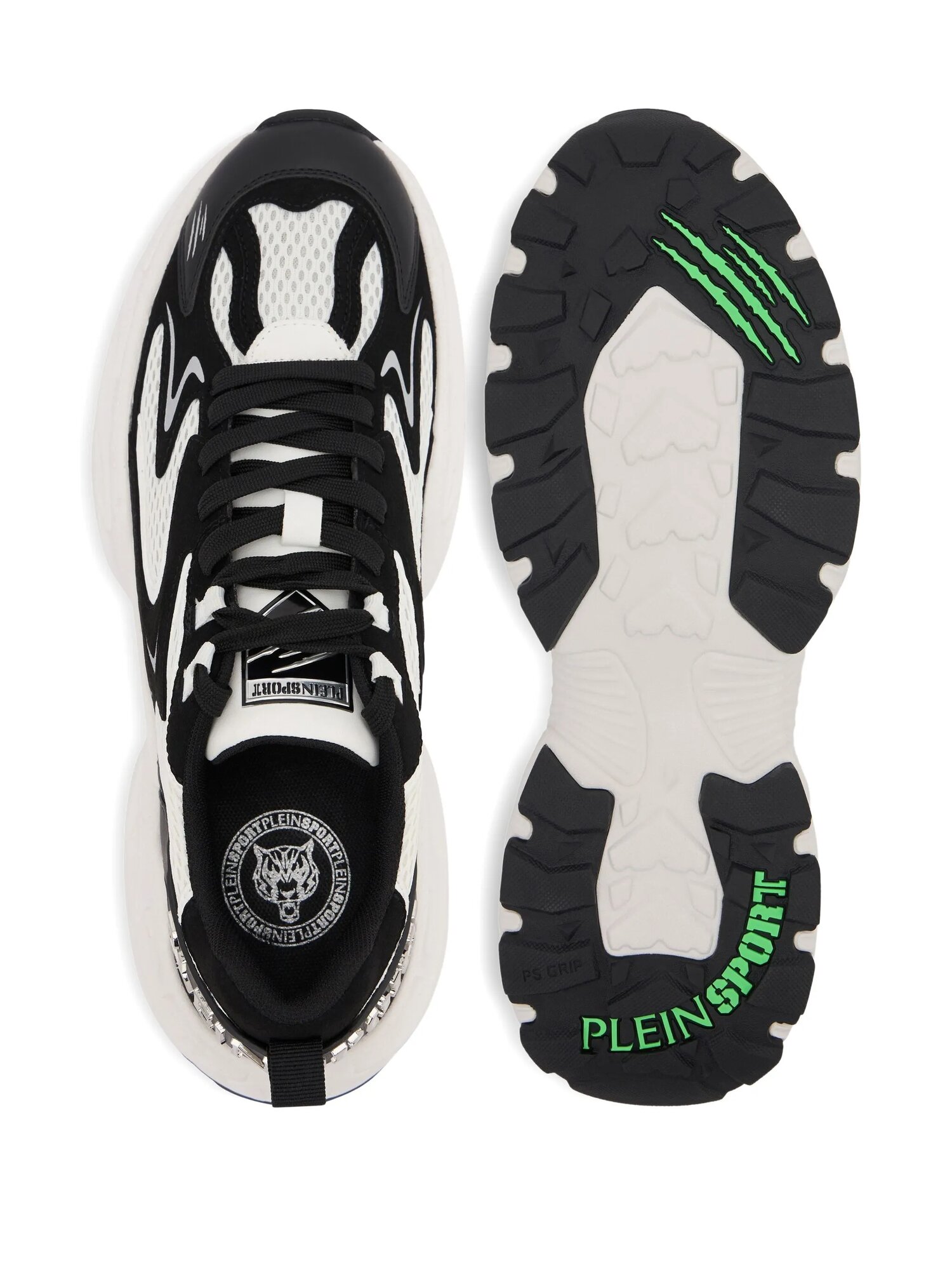 Кроссовки PLEIN SPORT Pulse X, размер 36, бежевый/белый — фото 1