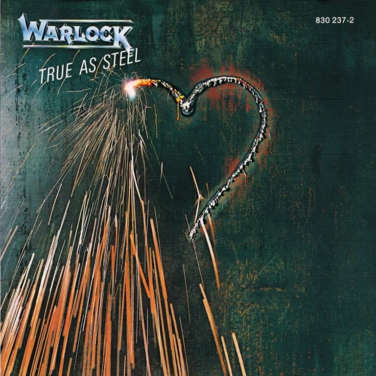 Фирменное издание Warlock - True As Steel CD