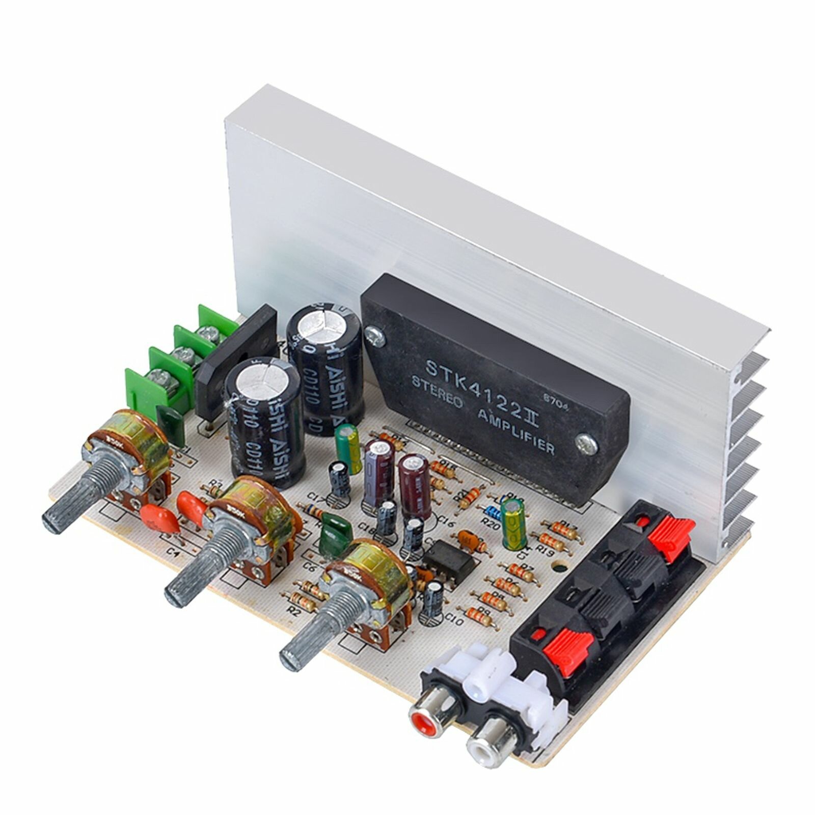 Плата усилителя DX-0408 20 канал двойной мощный модуль DIY