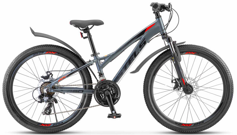 Подростковый велосипед Stels Turbo 460 MD Z010 (2025) 24 Темно-зеленый (125-140 см)