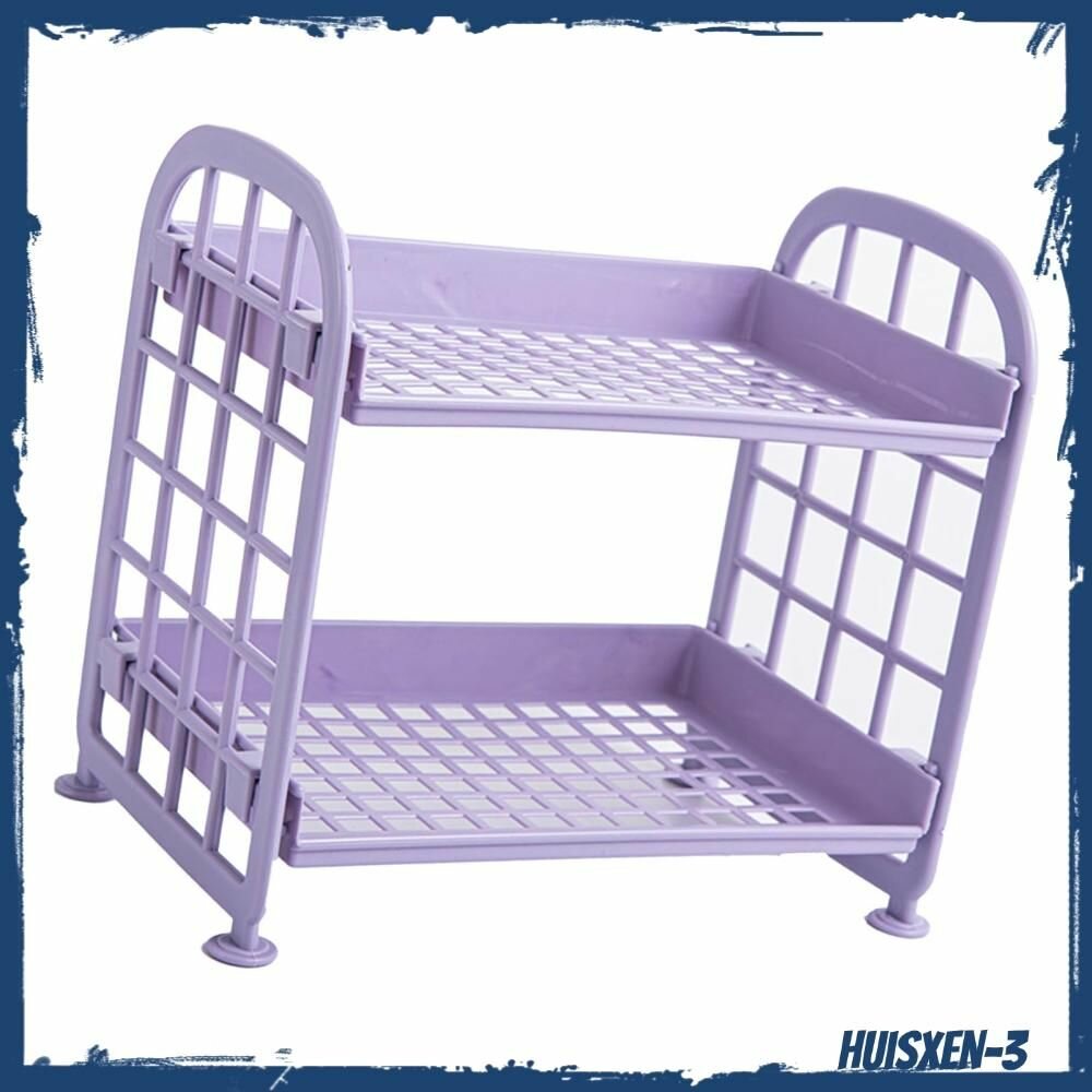 Компактная складная полка-стеллаж для ванной и кухни — стильный универсальный органайзер для косметики и аксессуаров