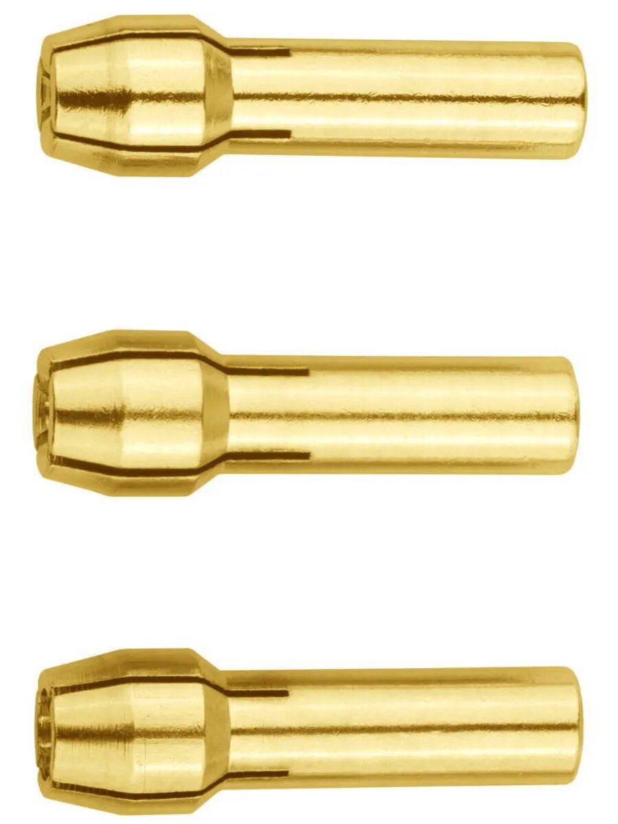 3 шт, d 3.2 мм, d 2.4 мм, d 1.6 мм, набор цанг для гравёра