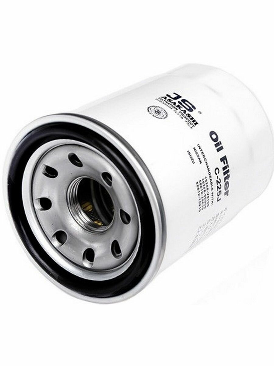 Фильтр масляный для а/м Fiat, Mitsubishi, Mazda, Nissan / Фиат, Митсубиси, Мазда, Нисан, JS Asakashi C225J