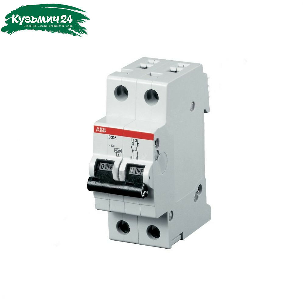 Выключатель автоматический АВВ 2Р С32А