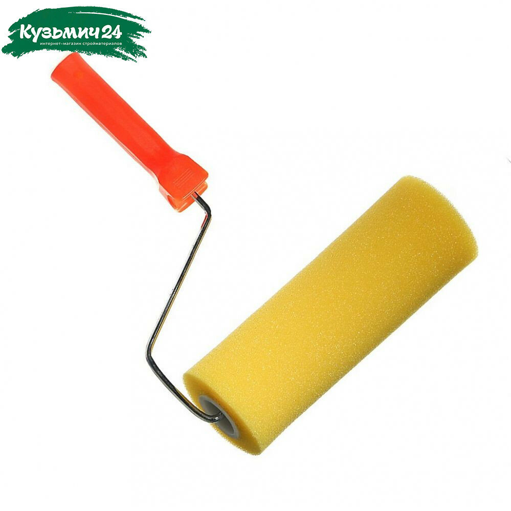 Валик малярный MATRIX MASTER 80220 структурный гладкий, ролик 230 мм, поролон , 1 шт.