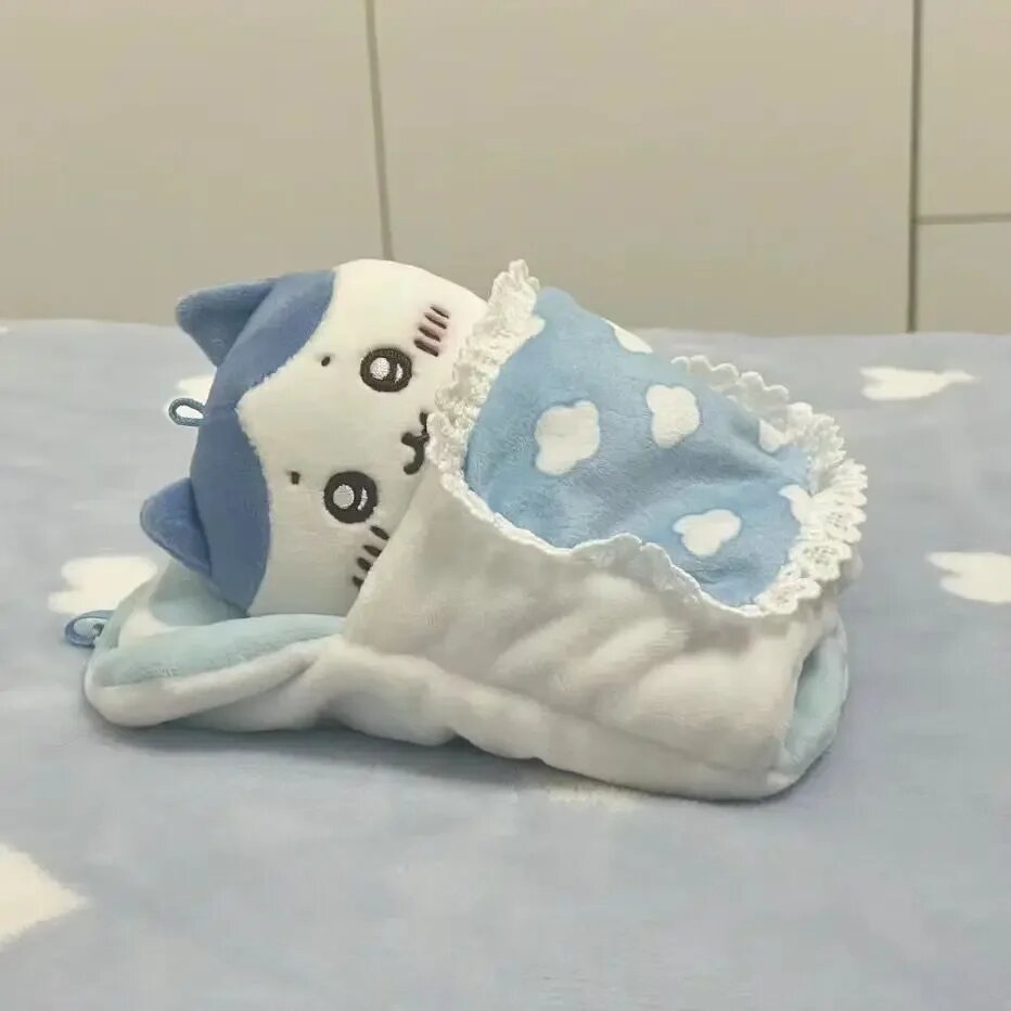 Милый спальный мешок Chiikawa, детский спальный мешок, хлопковая плюшевая кукла Chiikawa, плюшевый брелок для ключей, сумка, подвеска, декоративная плюшевая игрушка в подарок