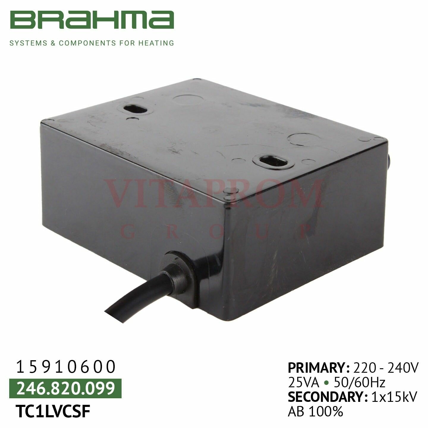 Трансформатор Brahma TC1LVCSF, 15910600 — фото 1