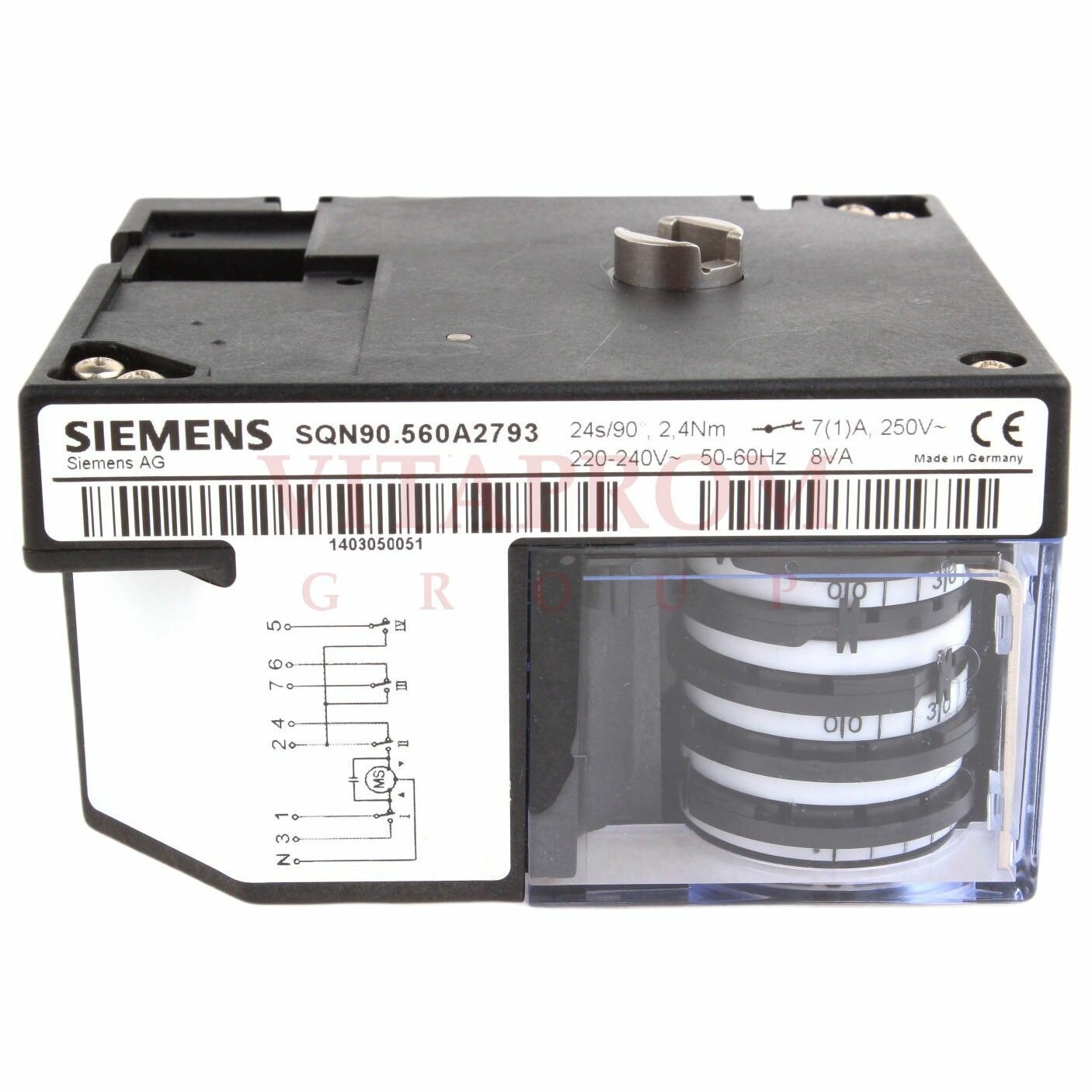 Сервопривод Siemens SQN90.560A2793