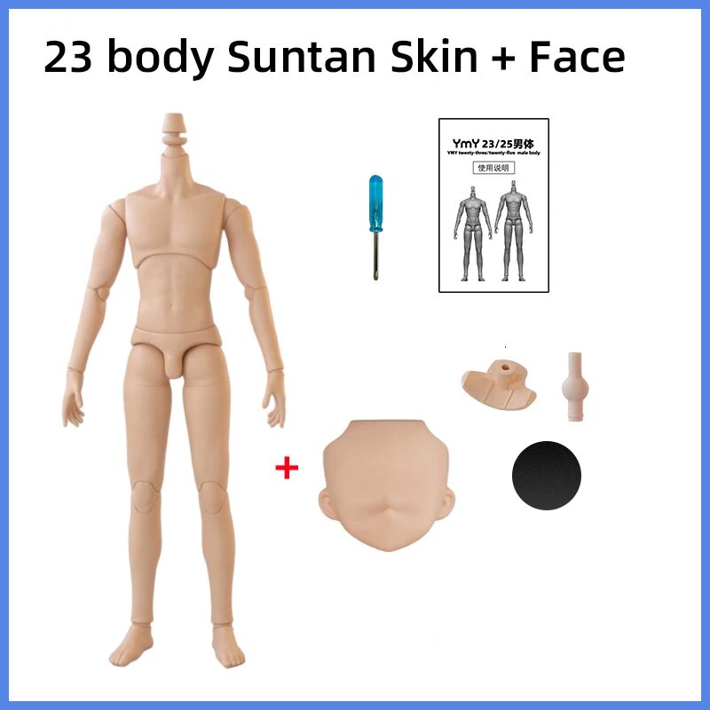 Кукла XiDonDon YMY23 OB22, цвет 23 suntan Skin-1