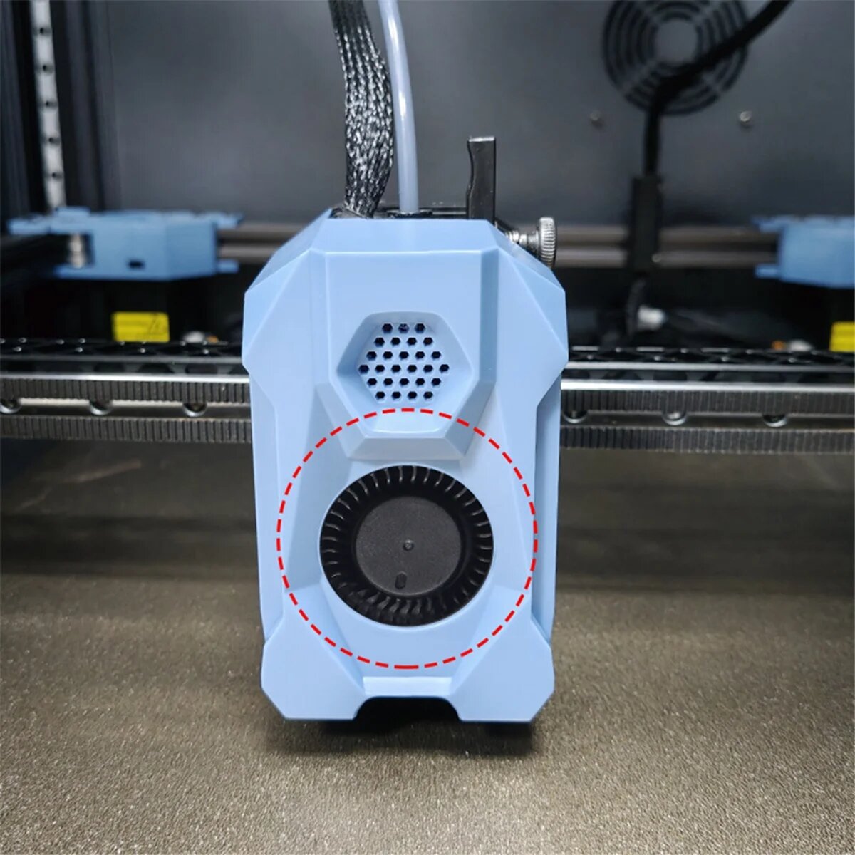 # 695S для SV08 5020 Вентилятор охлаждения с двойным шариком Быстрое охлаждение и бесшумный вентилятор для 3D-принтера SV08 (черный)