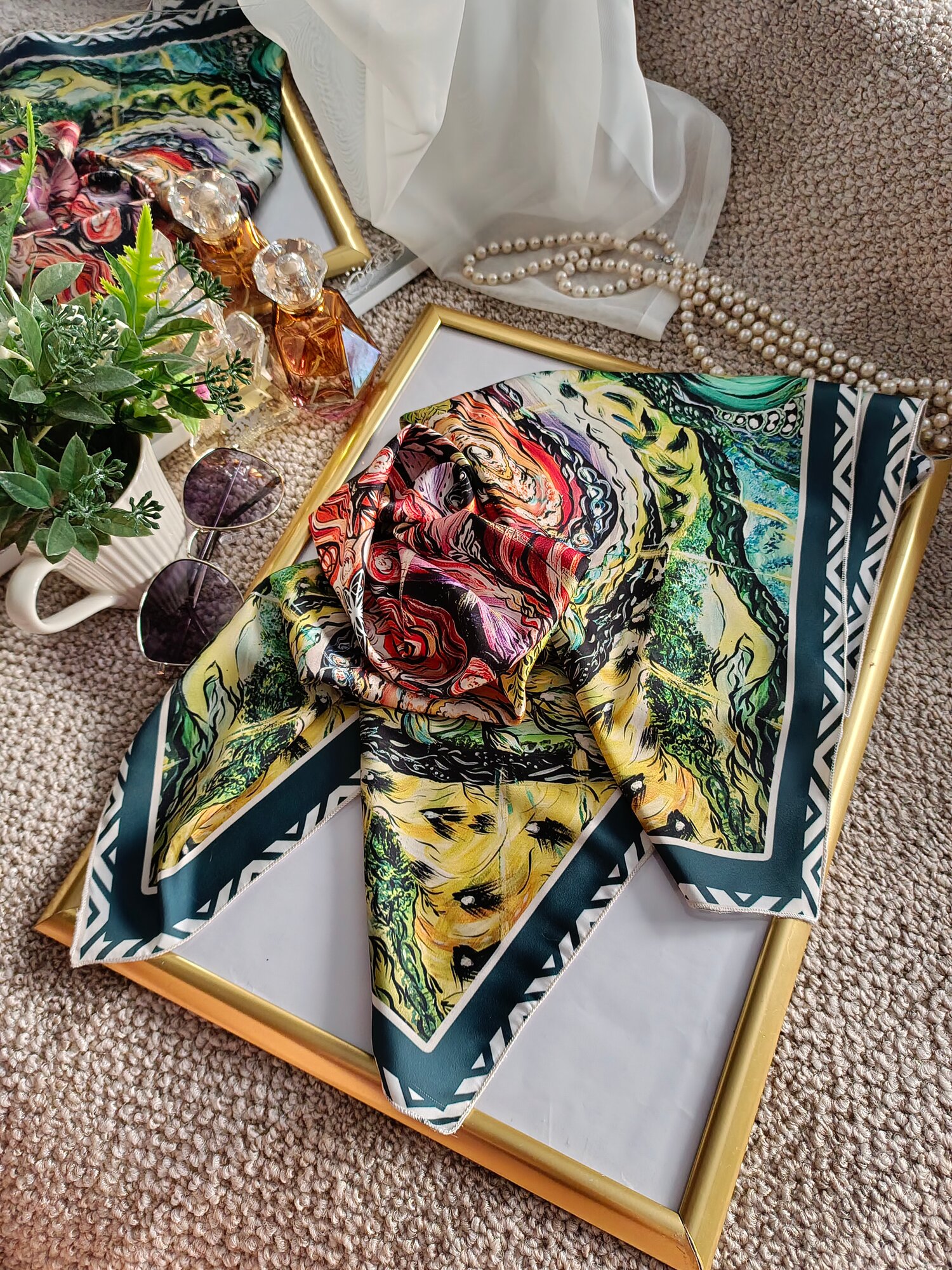 Платок Сияние Севера