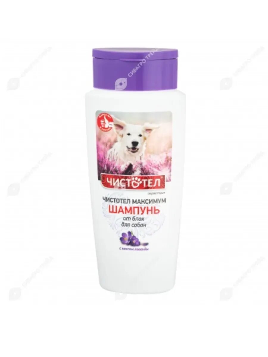 Чистотел максимум шампунь для собак, 250 мл